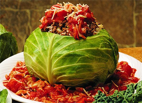 Gourmet on a Hot Plate: Stuffed cabbage the easy way